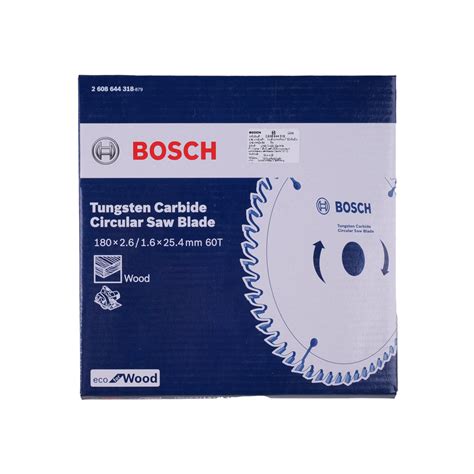 Bosch ใบเลื่อยวงเดือน 7 นิ้ว 60t ดูโฮมออนไลน์