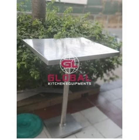 Ss Standing Table For Restaurant At Best Price In Mumbai By Global Kitchen Equipments Id
