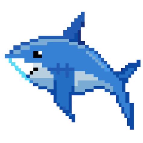 Shark Pixel Art Images Free Download On Freepik