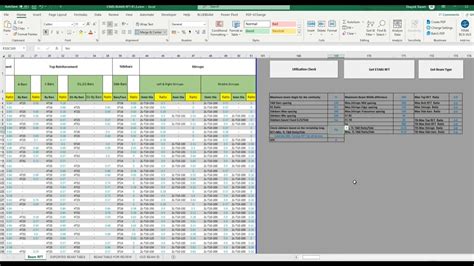 Link Between Etabs And Excel And Autocad Using Vba Youtube