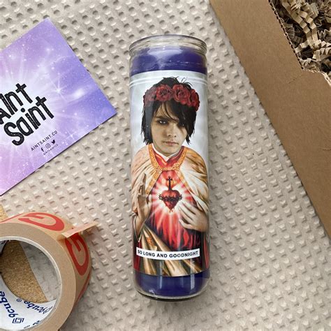 Saint Gerard Way Prayer Candle Aintsaintco