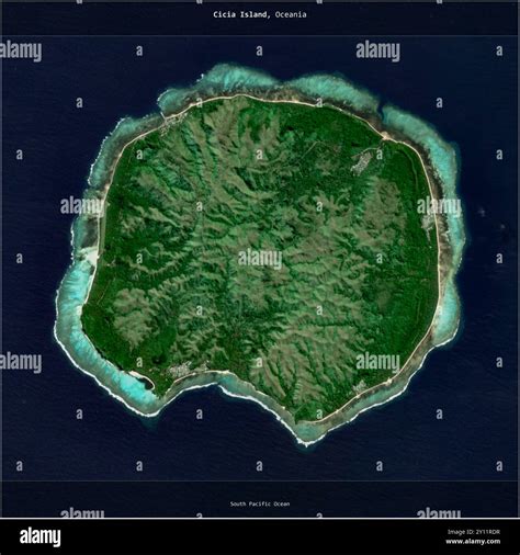 Cicia Island In The South Pacific Ocean Belonging To Fiji Cropped To