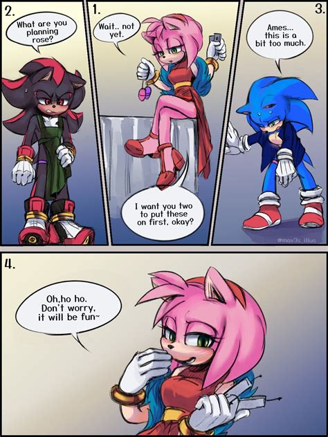 Rule 34 Amy Rose Andromorph Anthro Comic Cuntboy Furry Futanari
