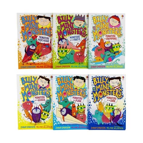 Billy And The Mini Monsters 6 Book Set Series 1 Rackhams