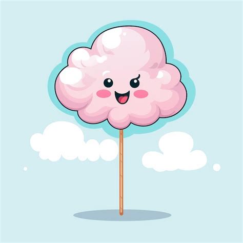 Premium Ai Image Smiling Clouds