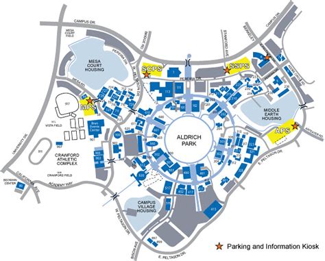 Uc Irvine Campus Map