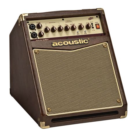 Acoustic A20 Manuel De Lamplificateur Manualslib