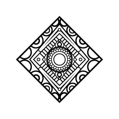 Premium Vector Vector Decorative Square Pattern