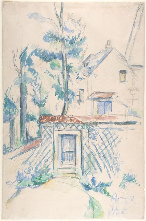 Paul Cézanne Entrance To A Garden The Metropolitan Museum Of Art