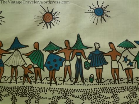 Mid Twentieth Century Bathing Suit Cover Up The Vintage Traveler