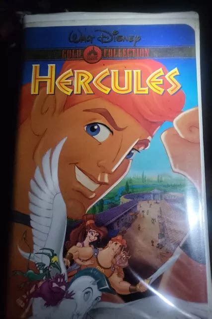 Walt Disney Hercules Gold Collection Classic Edition Vhs Bac In Da Day
