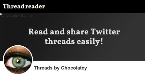 Chocolatey An Outrageous Cnts Threads Thread Reader App