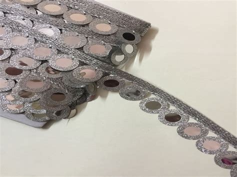 Silver Sequins Work Embroidered Border For Saree At Rs 349 Meter In New Delhi