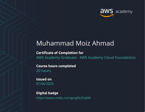 Awscertified Cloudcomputing Aws Cloudfoundations Lifelonglearner