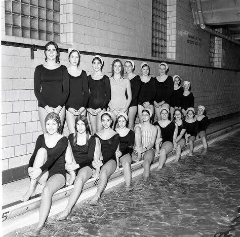 Ymca Synchronized Swimming Team 1971 Negative Project De… Flickr