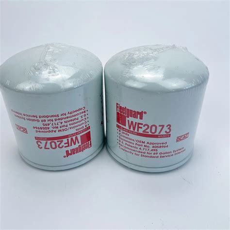 High Efficiency Fuel Filter Fleetguard Wf2073 Wf2075 Wf2076 For Cuminns