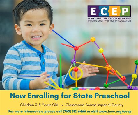 Early Care And Education Programs Imperial County Office Of Education