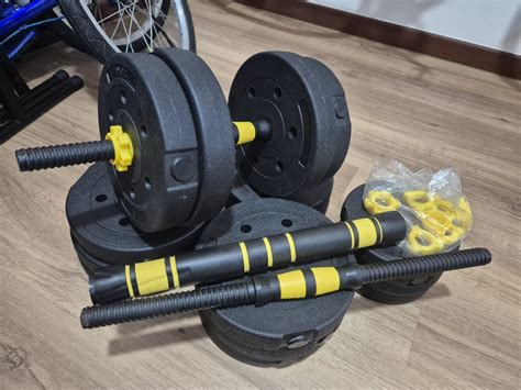 Dumbbell Set 40kg Sports Equipment Exercise And Fitness Weights