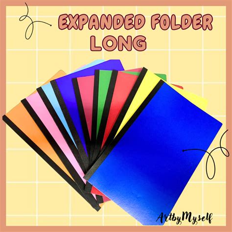 Expanded Folder Colored Long 10 Pcs Shopee Philippines