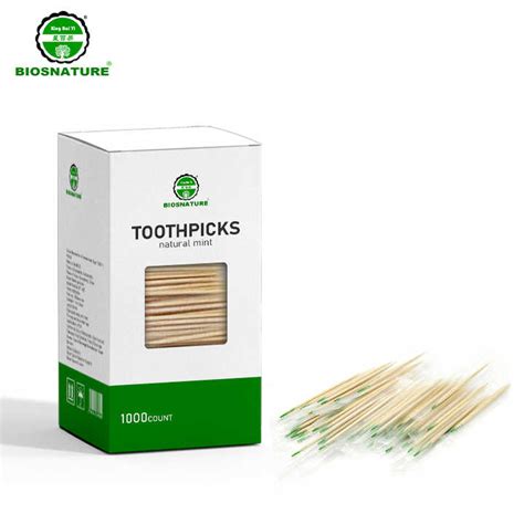 Direct Manufacturer Discount Double Point Disposable Bamboo Toothpicks