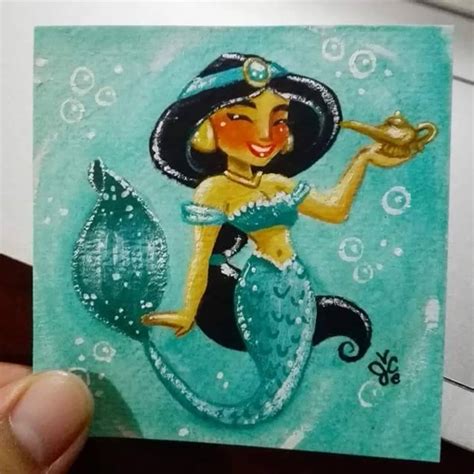 The Art Of Joey Ellson — All Of The Disney Princesses As Mermaids I