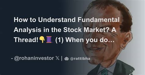 how to understand fundamental analysis in the stock market a thread 👇🧵