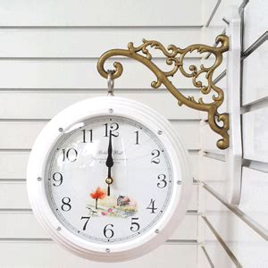 ★골든벨시계★시계의 명가★국내 직영 생산★양면벽시계★가죽벽시계