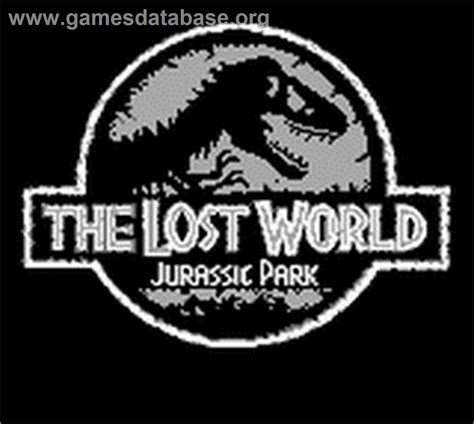 Lost World Jurassic Park Nintendo Game Boy Artwork Title Screen