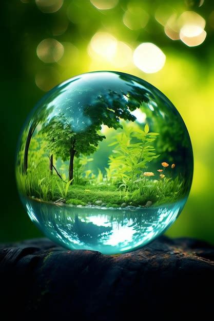 Conservación De La Ecología Planetaria Fotografía Vertical Inspiradora