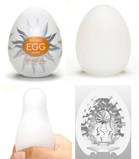 Tenga Hard Boiled Egg Shiny Sex Toys Penis Testicles