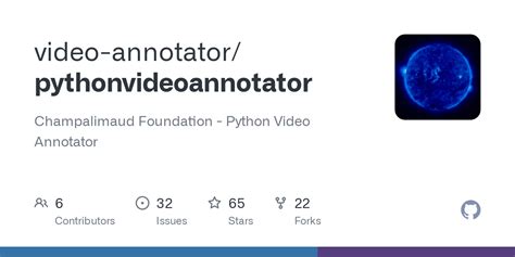 github video annotator pythonvideoannotator champalimaud foundation