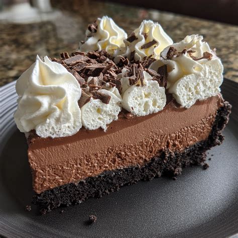 Decadent Mississippi Mud Pie With Rich Chocolate And Fluffy Marshmallow