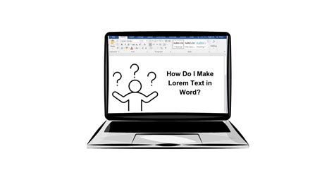 How Do I Make Lorem Text In Word Lipsum Hub
