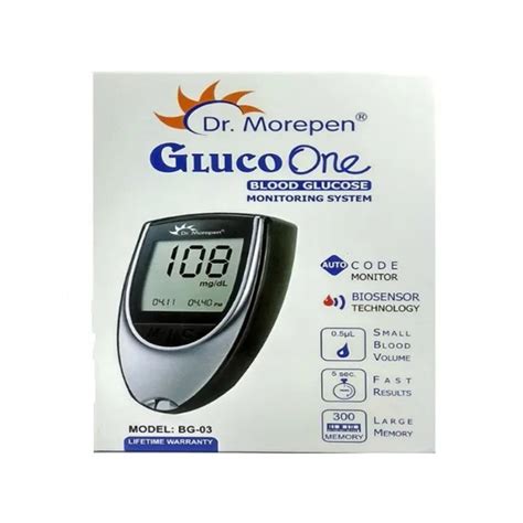 Dr Morepen Gluco One Glucometer Buy Online At Zeelab Pharmacy