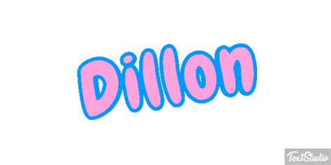 Dillon Name Animated  Logo Designs