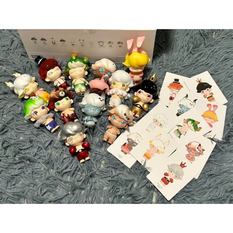 Dimoo Retro Series Whole Set Opened Toysez