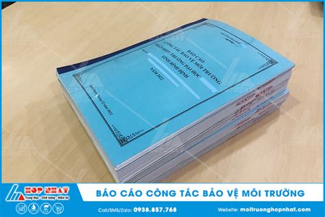 Lập báo cáo công tác bảo vệ môi trường cho Trường Đại học