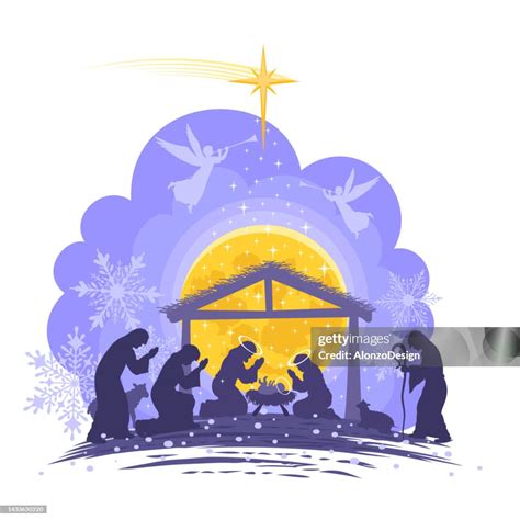 Jesus Christ Is Born Clipart