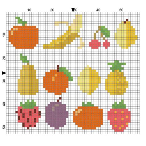 12 Free Perler Bead Fruit Patterns Craft With Cartwright