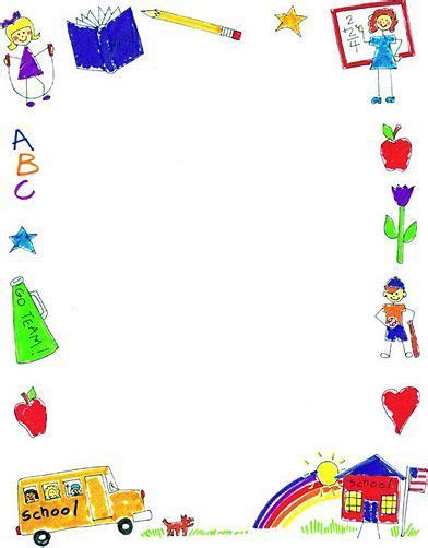 Incolors Club Clip Art Borders School Border Borders For Paper