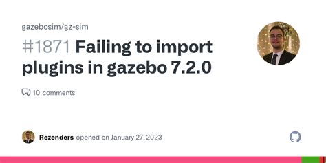 Failing To Import Plugins In Gazebo Issue Gazebosim Gz Sim Github