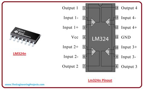 Introduction To Lm324n The Engineering Projects