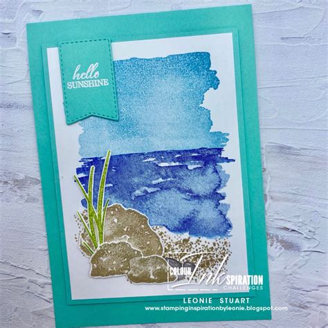 38 Stampin Up Oceanfront Ideas Stampin Up Stamping Up Cards Beach