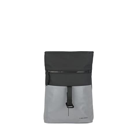 New Rebels Bowie Los Angeles Black 9l Backpack Rolltop Water Repellent
