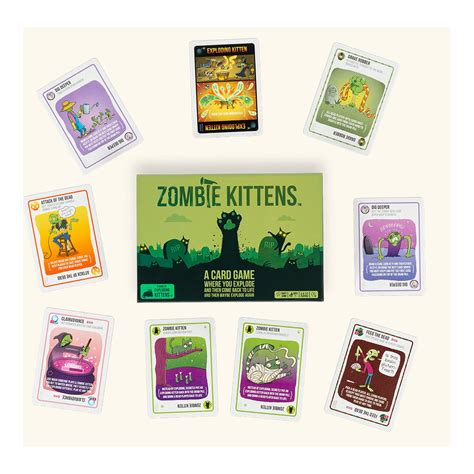 Acheter Zombie Kittens Exploding Kittens Jeux De Société