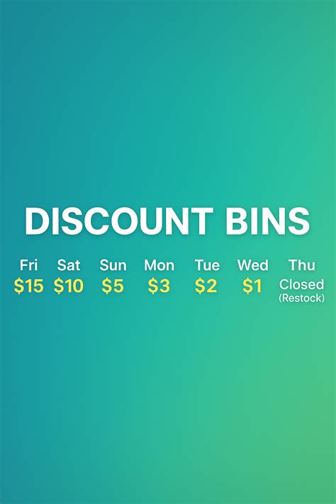 Discount Bins Dodge City Ks Dodge City Ks