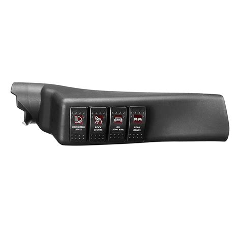 Jeep Wrangler Jk Switch Panel Voswitch 8 Switch Overhead Switch Panel
