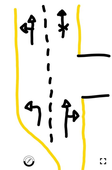 직진금지차선 직진 지식in