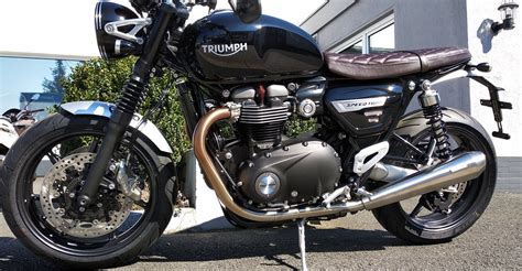 Details Zum Custom Bike Triumph Speed Twin 1200 Des Händlers Motorrad