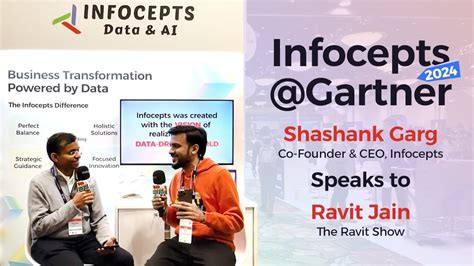 Innovating With Ai Shashank Garg Talks To Ravit Jain At The Gartner Data And Analytics Summit